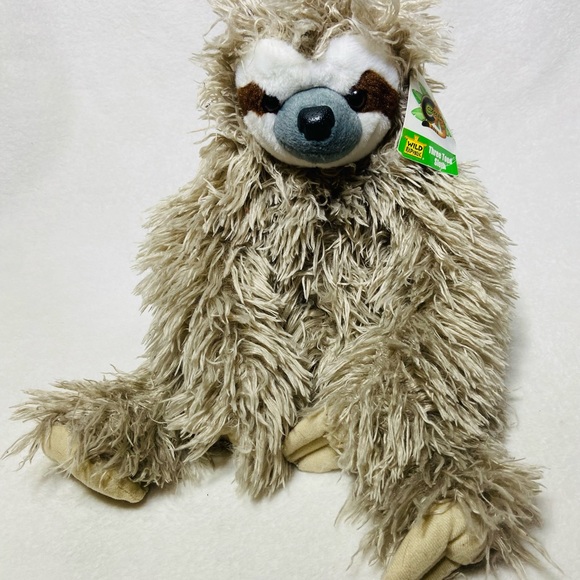 Toys | 15 Wild Republic Three Toed Sloth Plush Cuddlekins | Poshmark